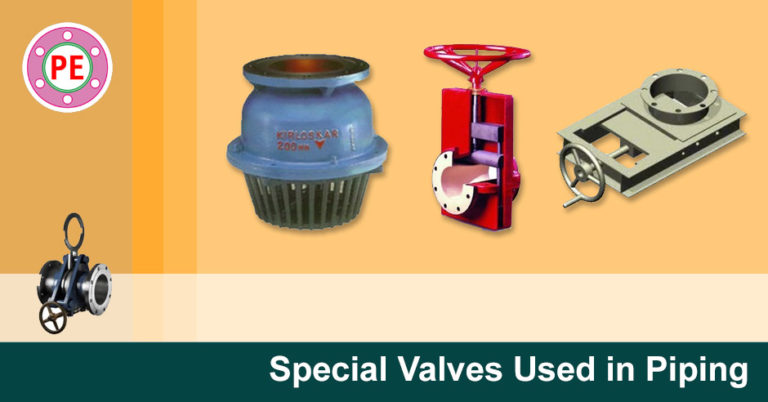 Piping Materials : Special Valves – The Piping Engineering World Piping Materials : Special Valves – The Piping Engineering World